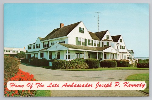 Home of Late Ambassador Joseph P. Kennedy in Cape Cod Massachusetts ...