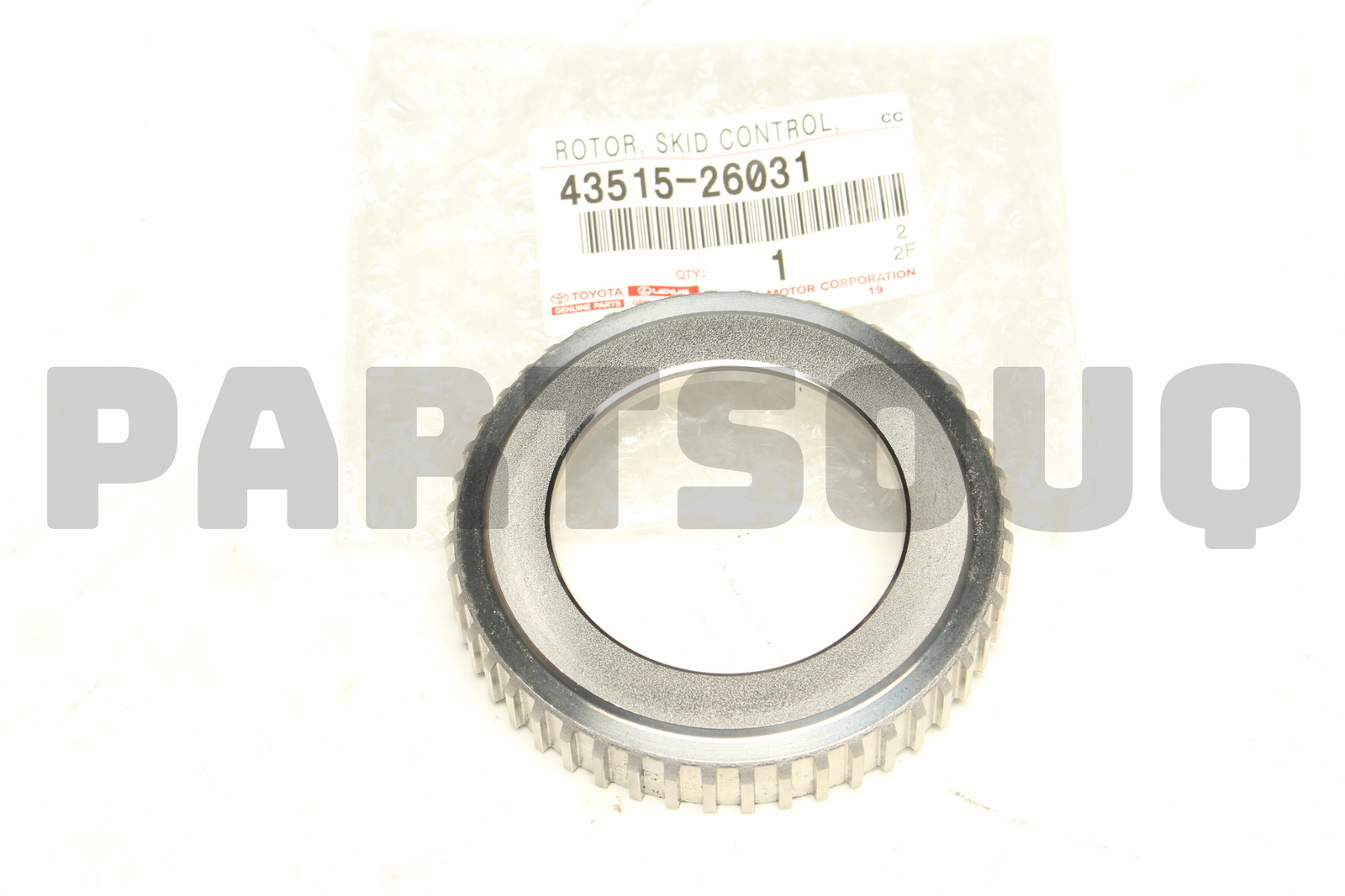 4351526031 Genuine Toyota ROTOR, SKID CONTROL, FRONT 43515-26031 | eBay