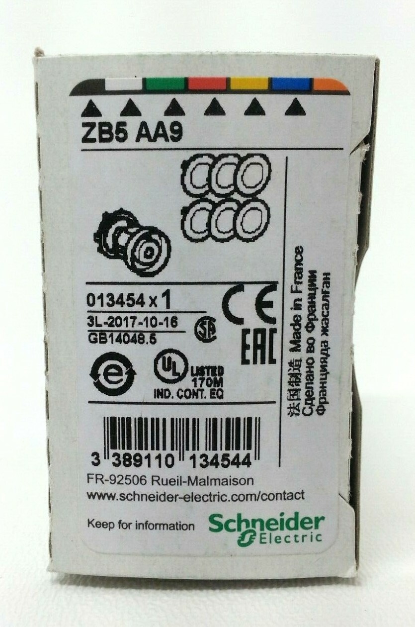 ZB5 AA9 Schneider Electric Push Button (LOT OF 2) | eBay UK