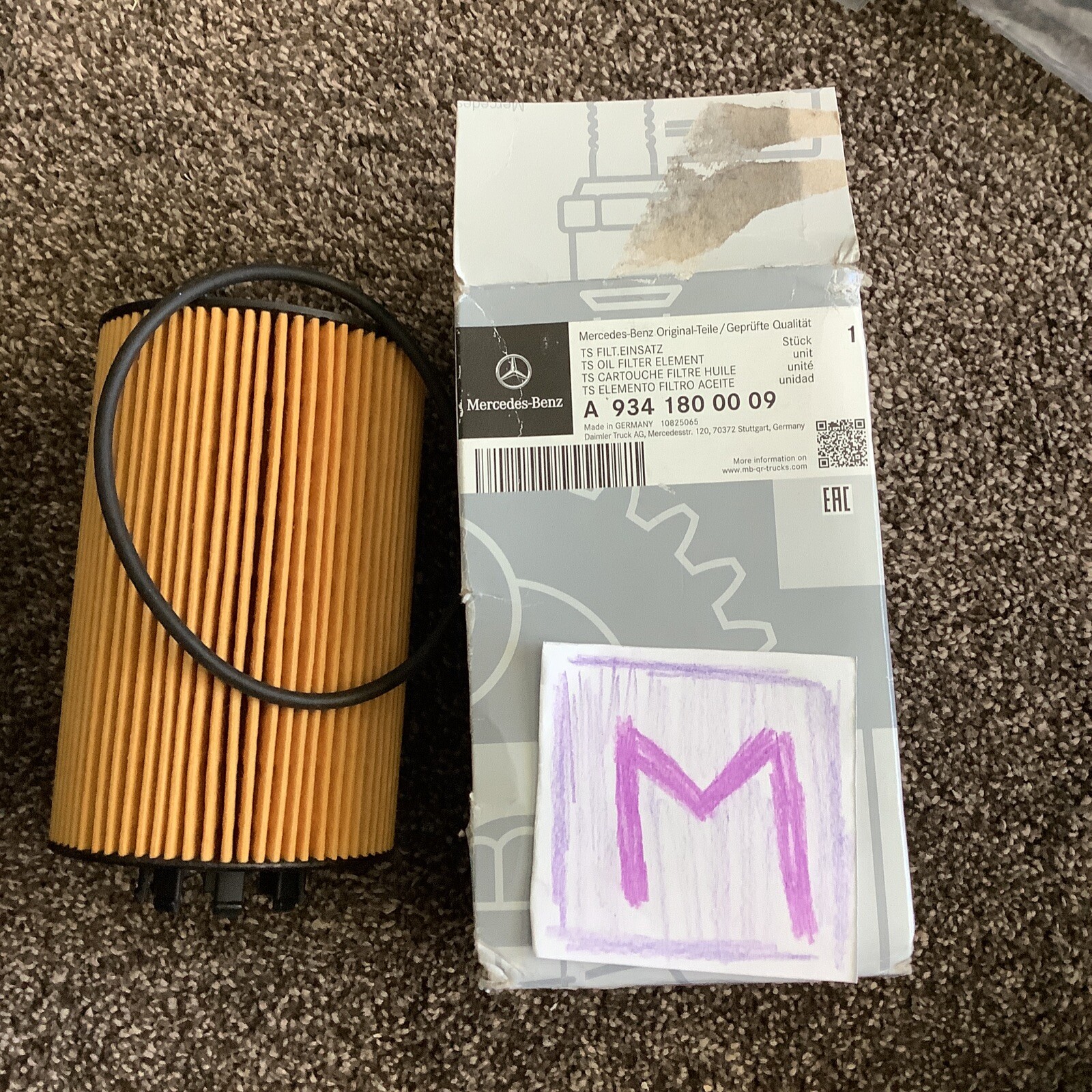 MERCEDES-BENZ A9341800009 - cross reference oil filters | oilfilter ...