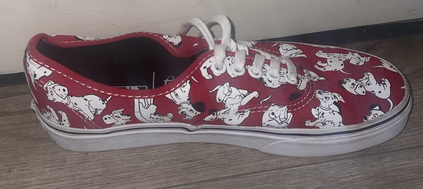VANS x Disney 101 Dalmatians Colab Authentic Sneakers… - Gem
