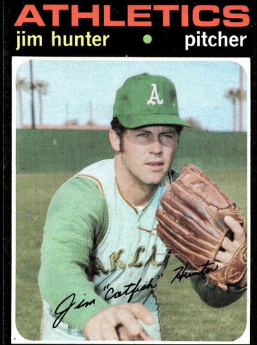 1971 Topps #45 Jim Hunter | eBay