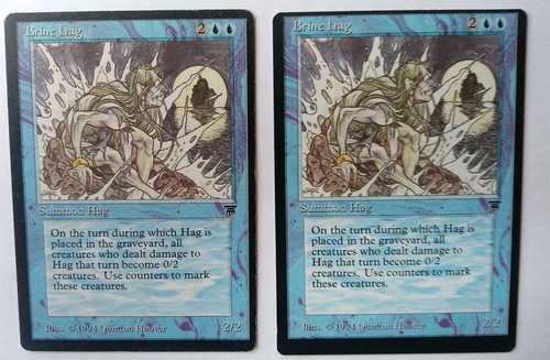 Magic the Gathering MTG Legends BRINE HAG X 2 VLP/EX U 1994 Nice!! | eBay