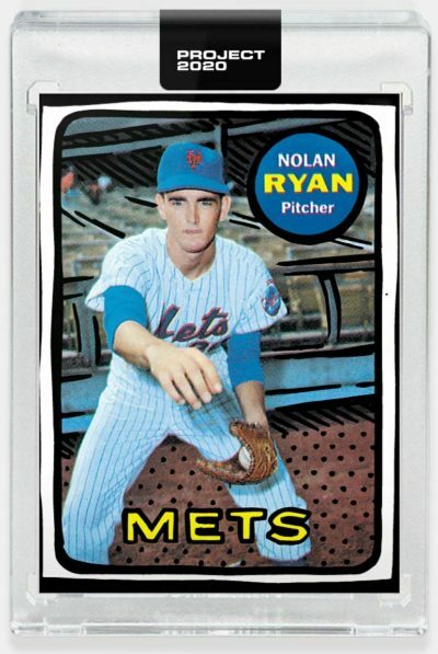 Topps Project 2020 #87 Nolan Ryan 1969 Topps #533 by Joshua Vides (In ...