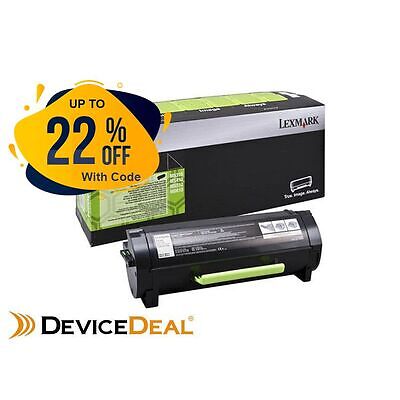 Lexmark 60F3H0E BLACK HIGH YIELD 10K BLACK TONER FOR MX310 MX410 MX511 ...