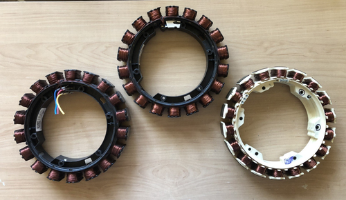 Lot of 3 Maytag Whirlpool Washer Motor Stator Assembly W10006483 ...