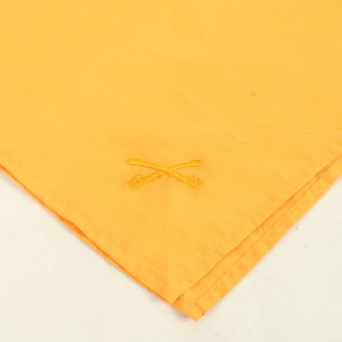 US Cavalry Yellow Scarf Neckerchief Bandanna AV1040 | eBay