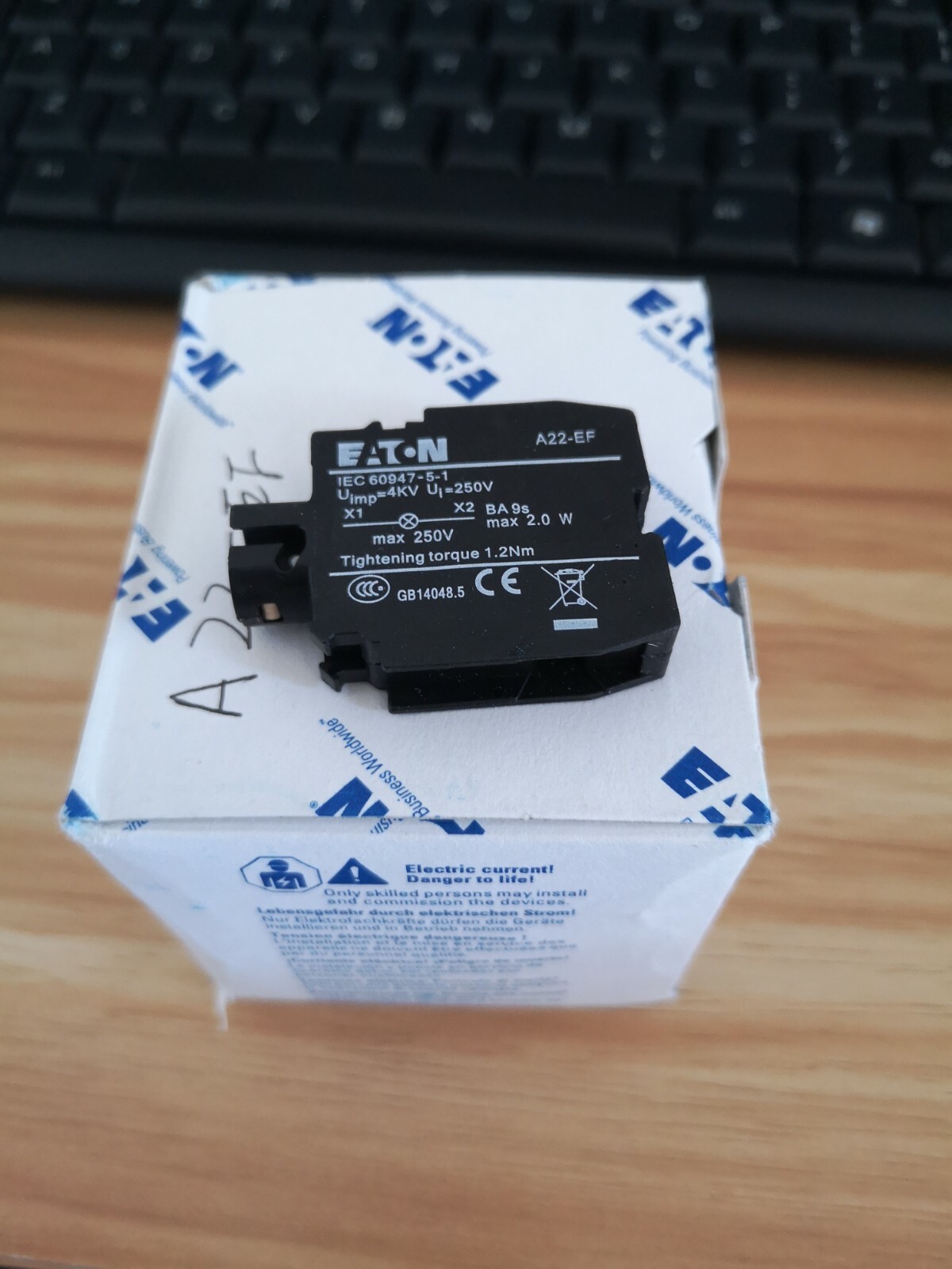 1PC New Eaton Moeller A22-EF A22EF Lamp Module Brand | eBay