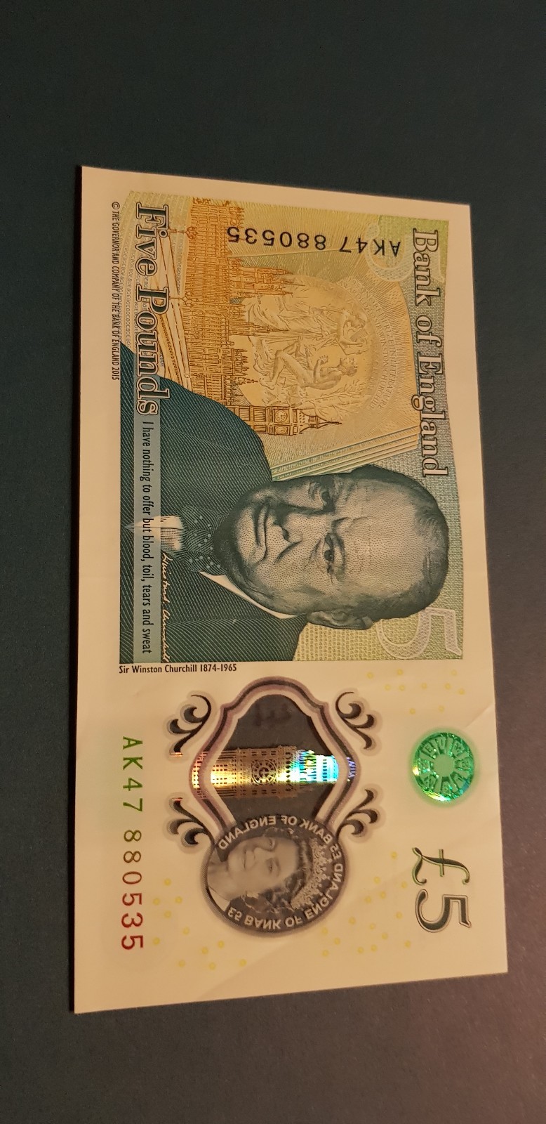 Rare 5 pound note AK47 in mint condition | eBay UK