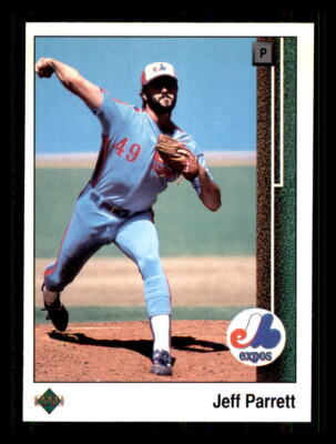 1989 Baseball 1989 Upper Deck Jeff Parrett Montreal Expos #398 1 | eBay