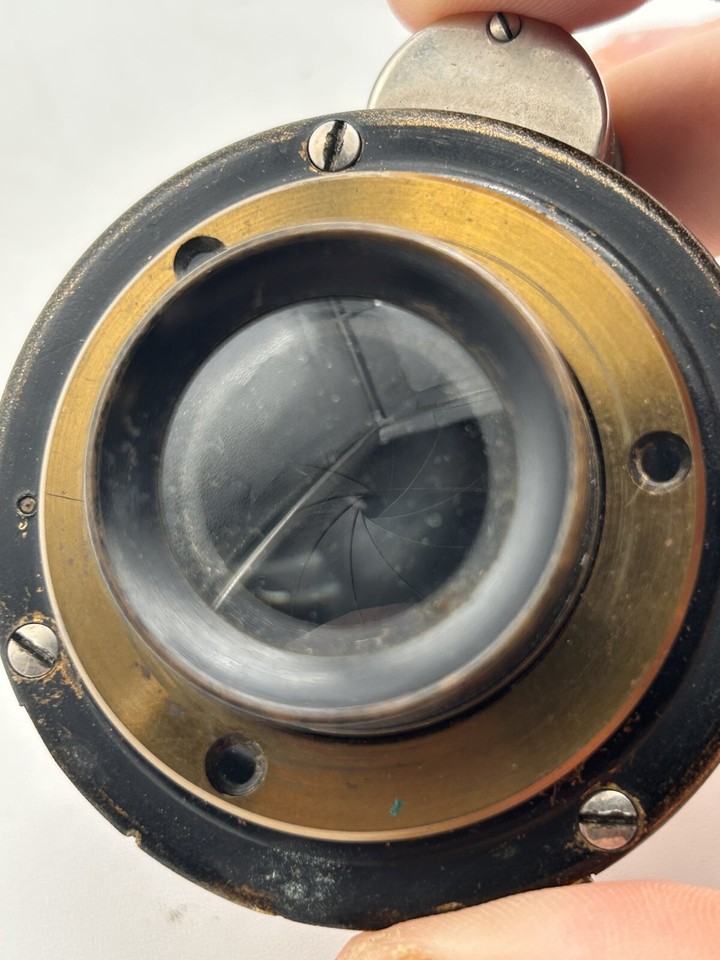 Antique UNICUM Bausch & Lomb 4X5 Rapid Rectilinear Camera Lens As Is ...