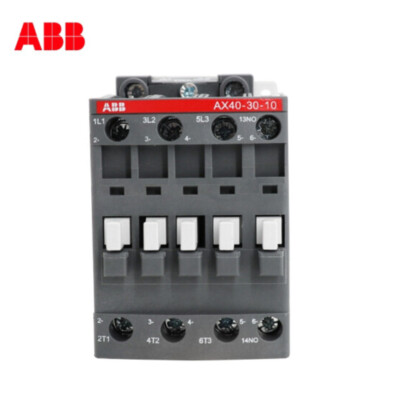 ABB AC Contactor AX40-30-10 AX40-30-01 AC24V 48V 110V 220V 380V 40A AX ...