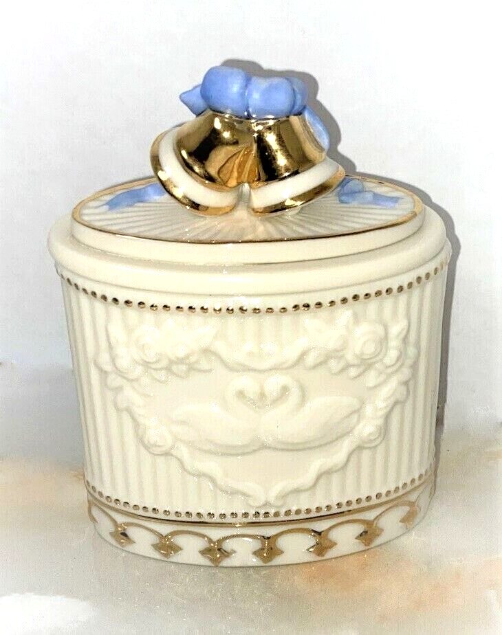 Lenox Sentiments Collection Trinket Box LOVE ENDURES Anniversary Box ...