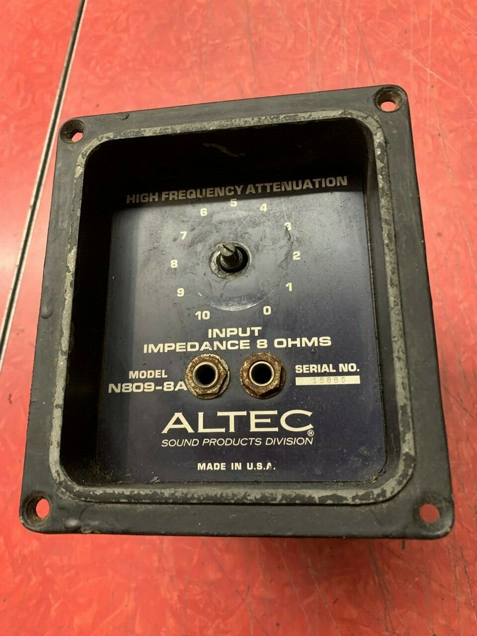 ALTEC N809-8A X-OVER (1) Single | eBay