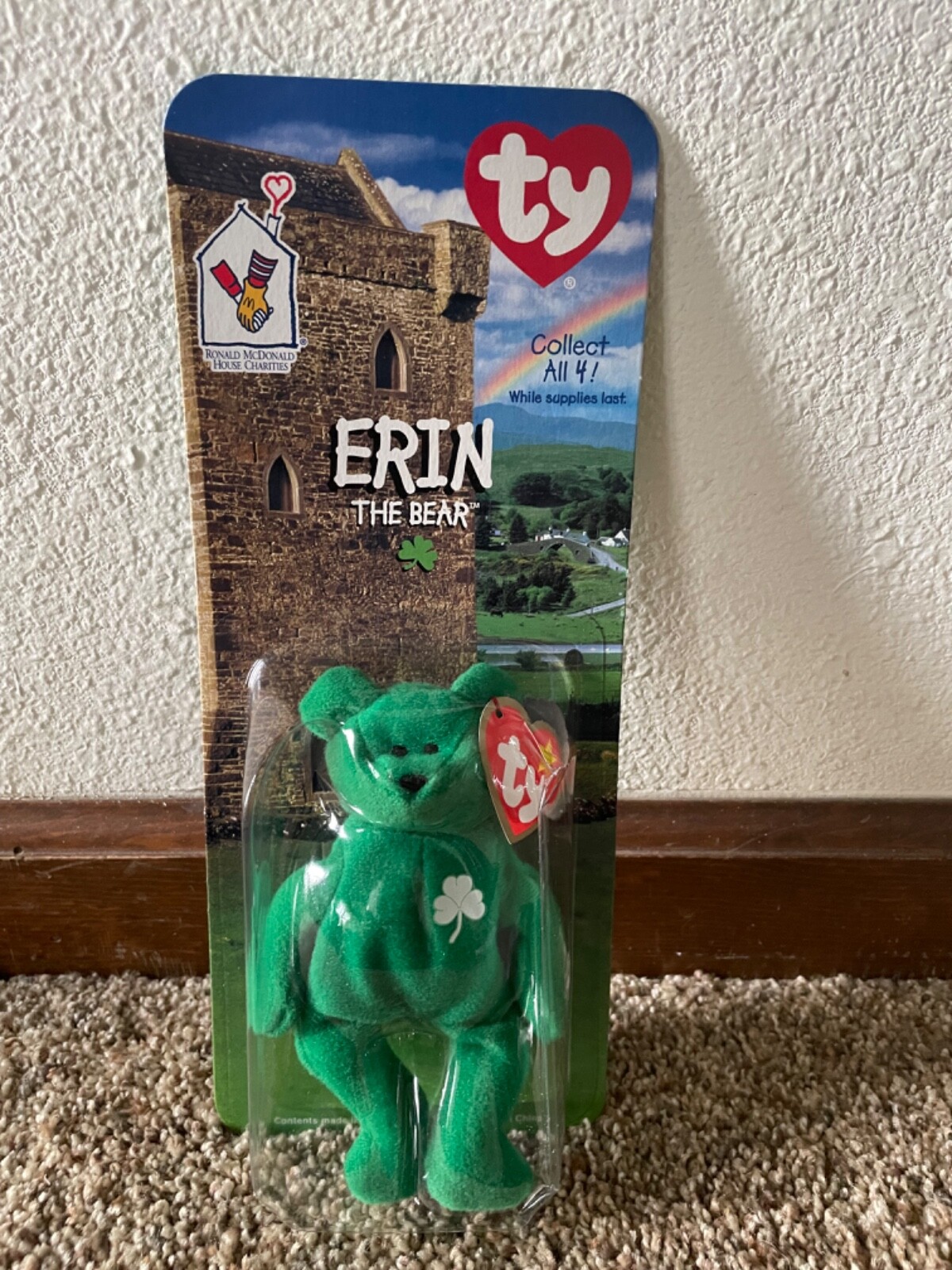 Mcdonalds TY international beenie babies complete set all new with box ...