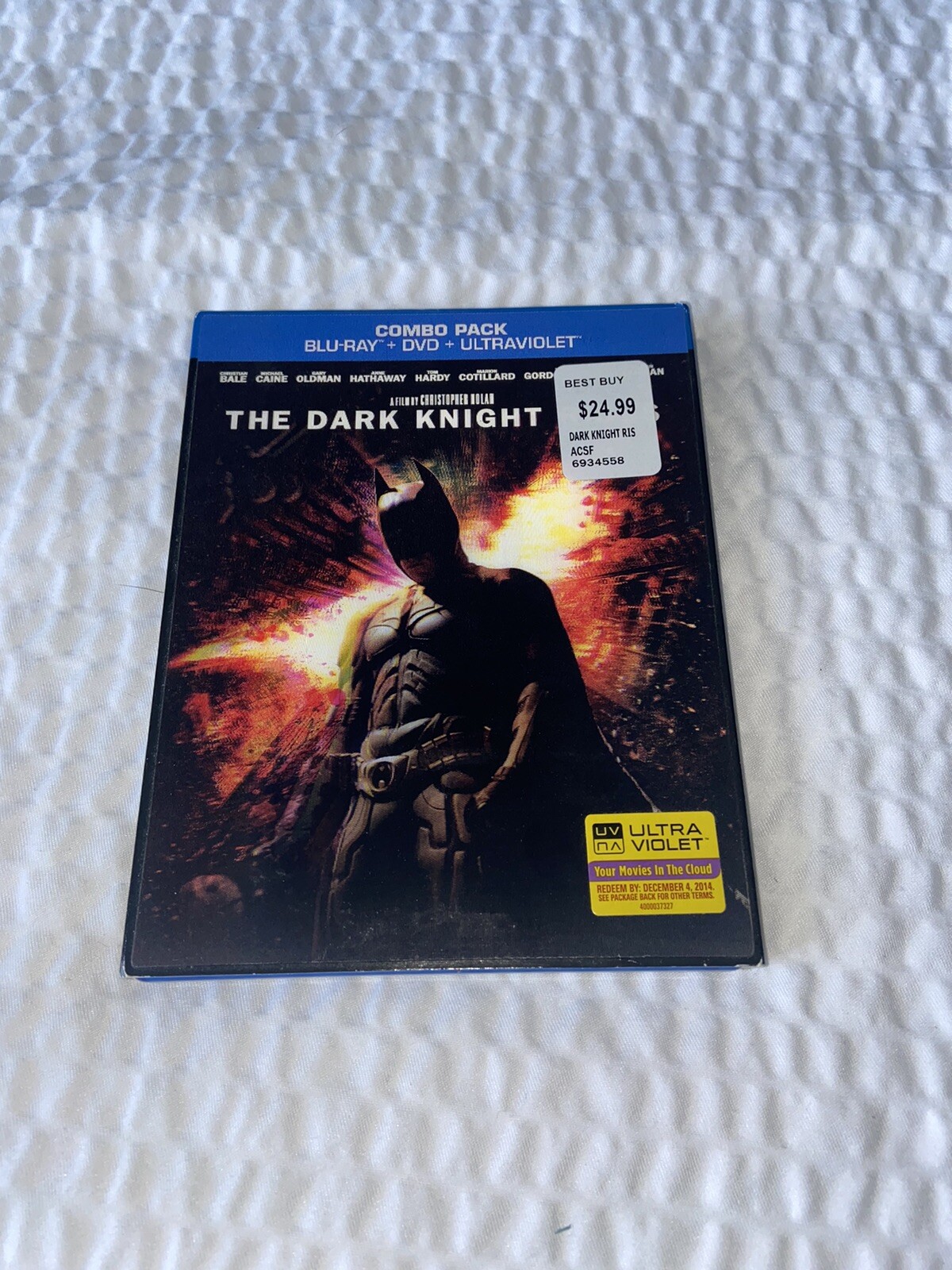 BATMAN THE DARK KNIGHT RISES Blu-ray/DVD Digibook Lenticular 3-Disc | eBay