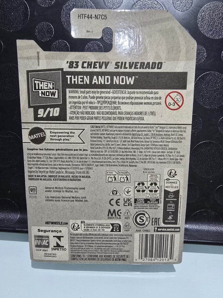 Hot Wheels Auction Super Treasure Hunt STH 2024 Case Q '83 Chevy ...