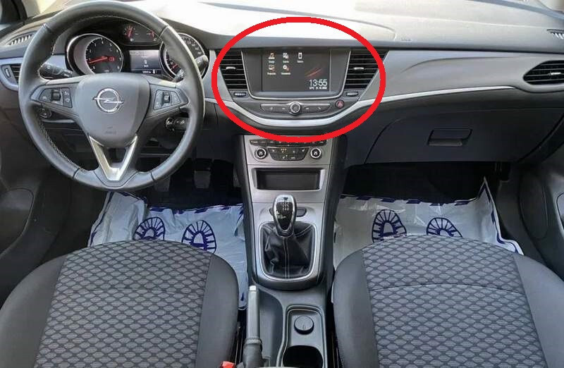 Original Display Astra K Monitor Display Bildschirm LG Opel Astra K ...