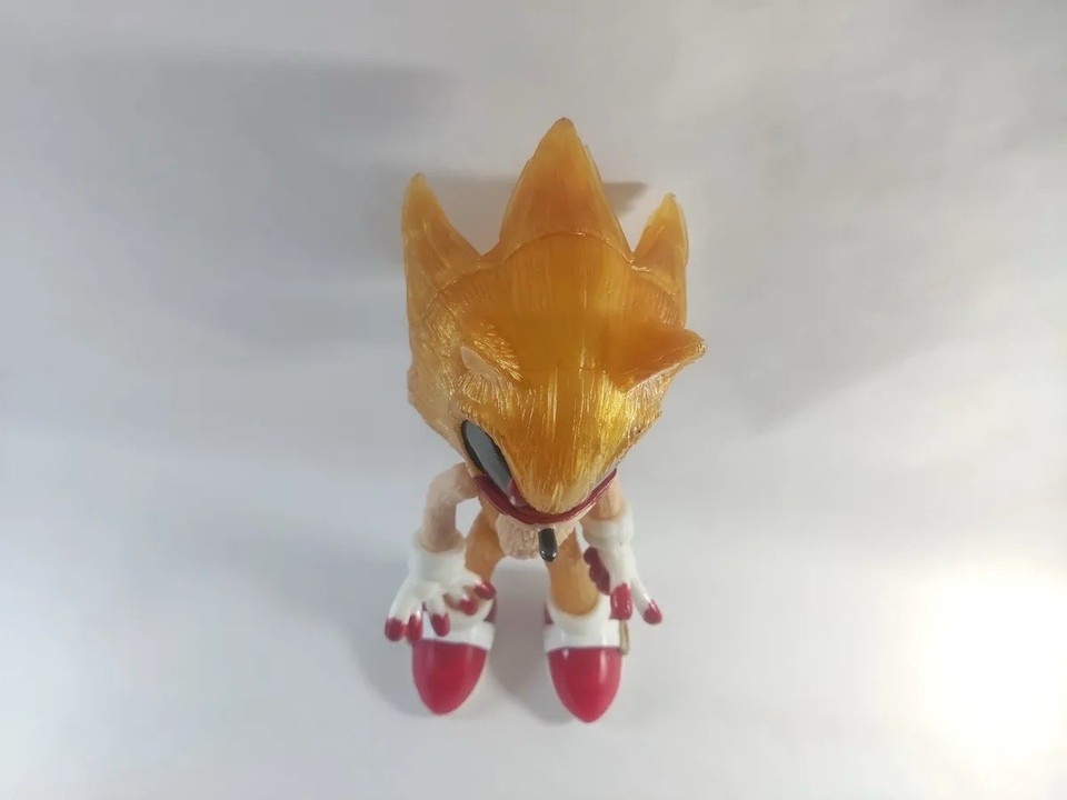 Super Sonic.EXE Figure 9” horror Sonic The Hedgehog Mexican Bootleg ...