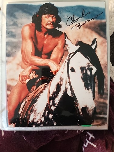 Charles Bronson Signed Autograph 8 x 10 Photo - | eBay