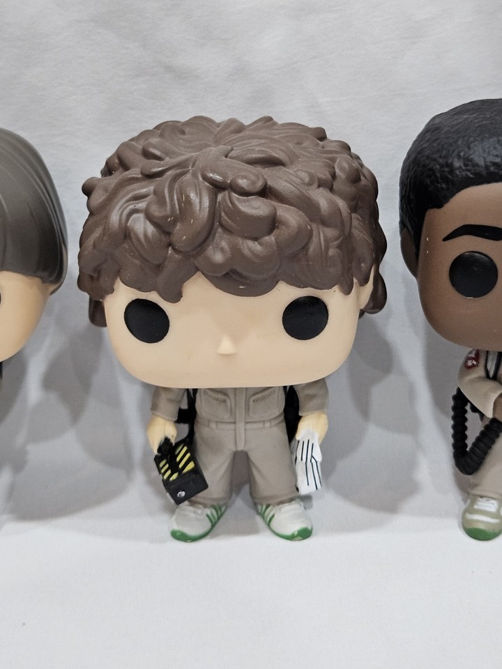 Set of 4 Funko Pop! Stranger Things Ghostbuster Mike Will Lucas Dustin ...