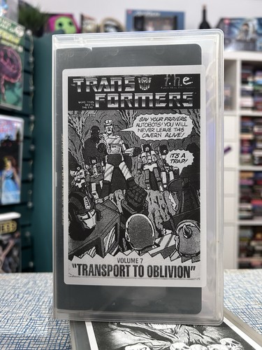 Transformers VHS Tape 1984/1985 Transport To Oblivion f.h.e. Rare HTF ...