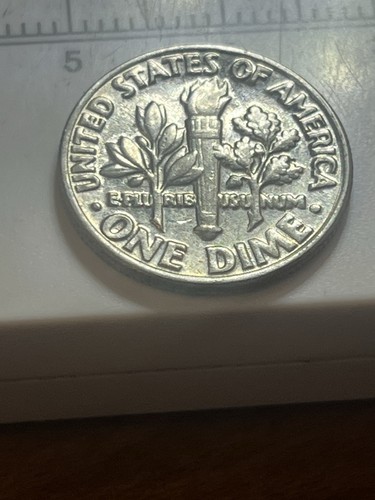 WAS $398 NOW $29 1984 P Roosevelt Dime with Off Strike Rim Error AU ...