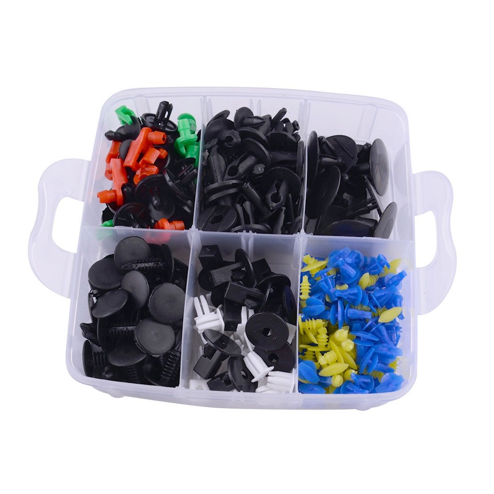 725pcs Car Trim Fastener Clips Push Rivets Retainer Door Screw Panel ...
