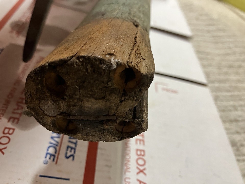 US WW1 Era Army Flat Blade Pick Mattock Trench Ditch Digging Military w ...