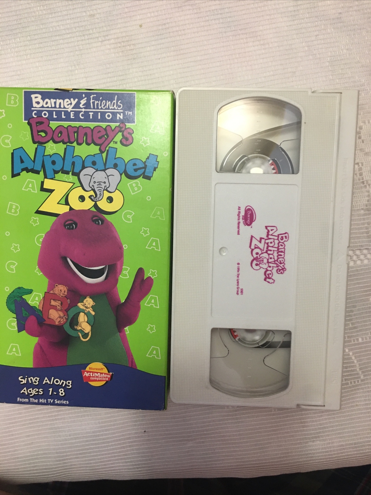 Barney - Barney's Alphabet Zoo VHS Rare | Grelly USA