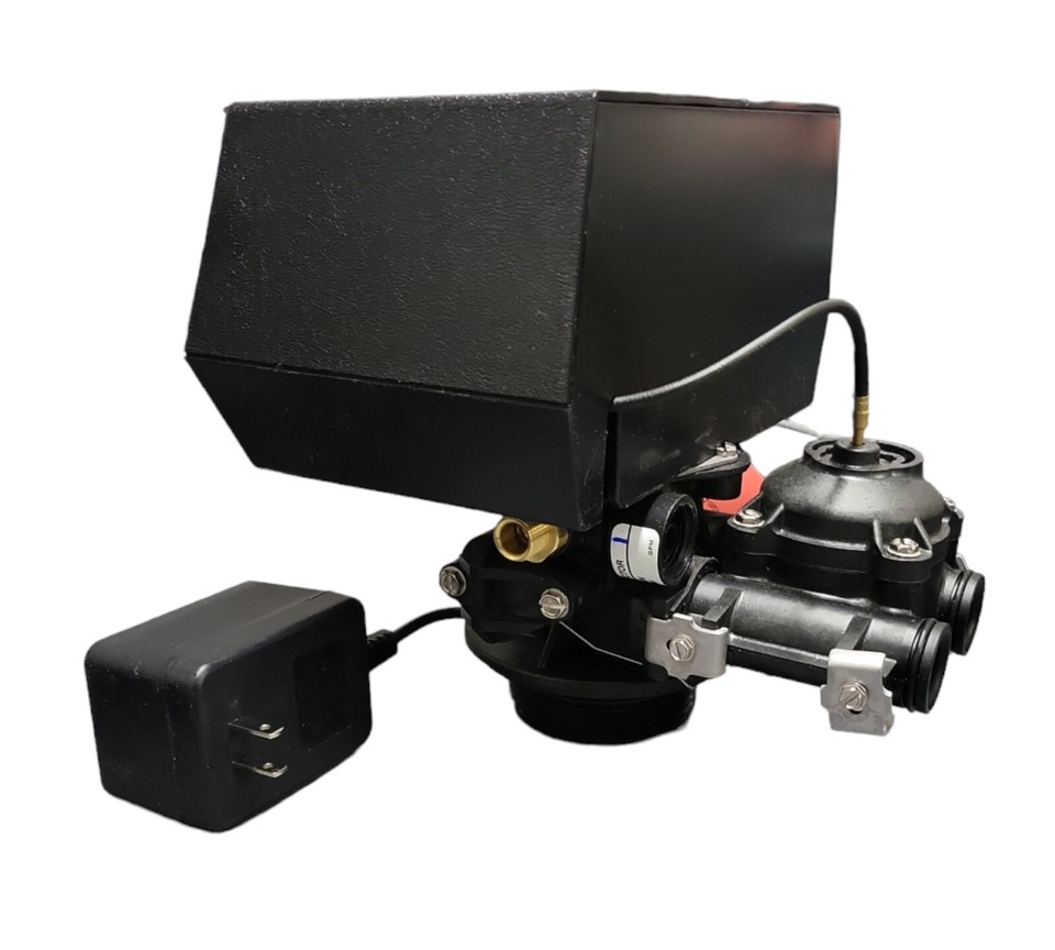 Fleck 5600 SOFTENER L Style Fleck Mechanical Meter 560002-004 with 24v ...