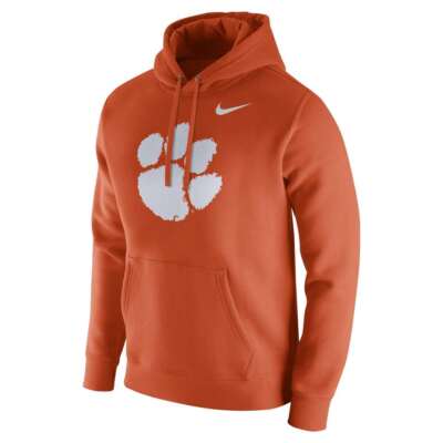 Nike Clemson Tigers Club Fleece Hoodie | eBay