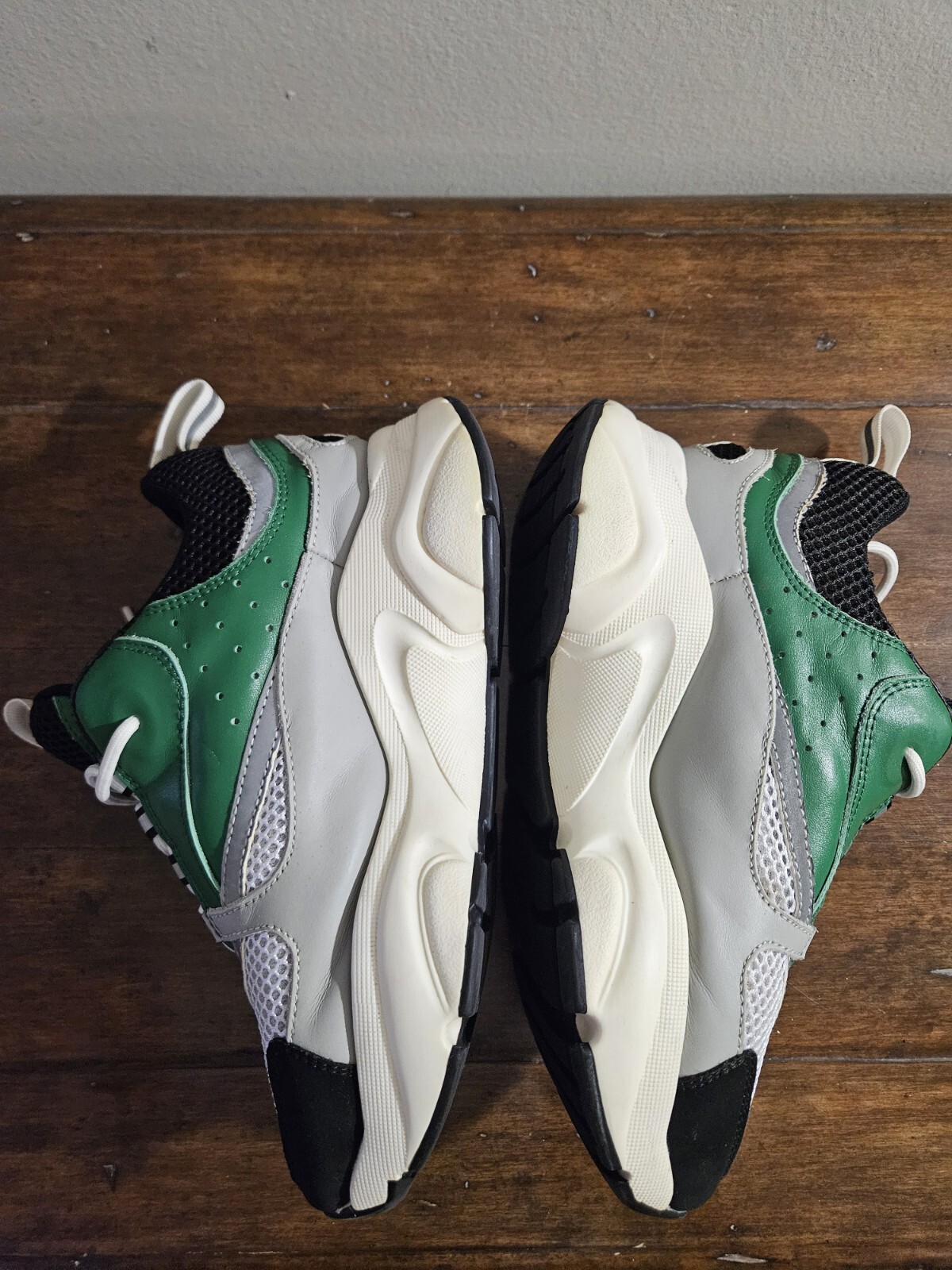 dior B22 Low White Green size 6 | eBay