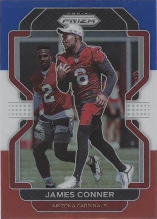 2021 Panini Prizm - James Conner #78 Red White & Blue Prizm for sale ...
