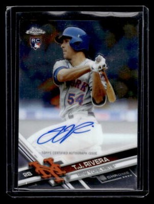 2017 Topps Chrome T.J. Rivera RC Autograph #RA-TR | eBay