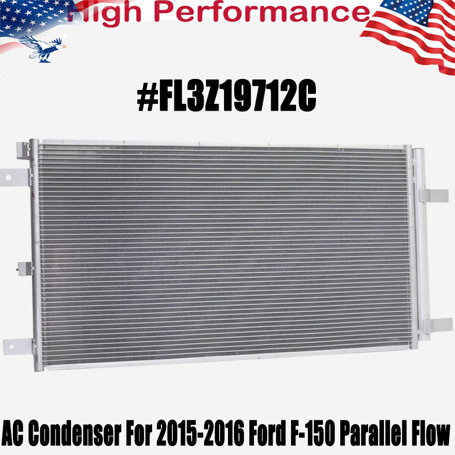AC Condenser For 2015-2016 Ford F-150 Parallel Flow FL3Z19712C | eBay