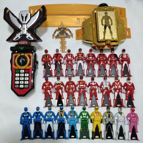 Power Rangers Super Megaforce Gokaiger Mobilates Ranger Key set BANDAI ...