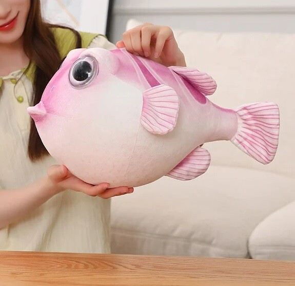 Pink Baby Puffer Fish Puffer Fish Dear Girl' Baby Longsleeve Shirt