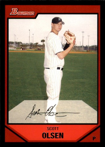 2007 Bowman #23 Scott Olsen Florida Marlins | eBay