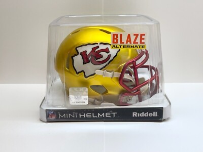 Blaze alternate mini Helmet - Kansas City Chiefs / Brand New In Box | eBay