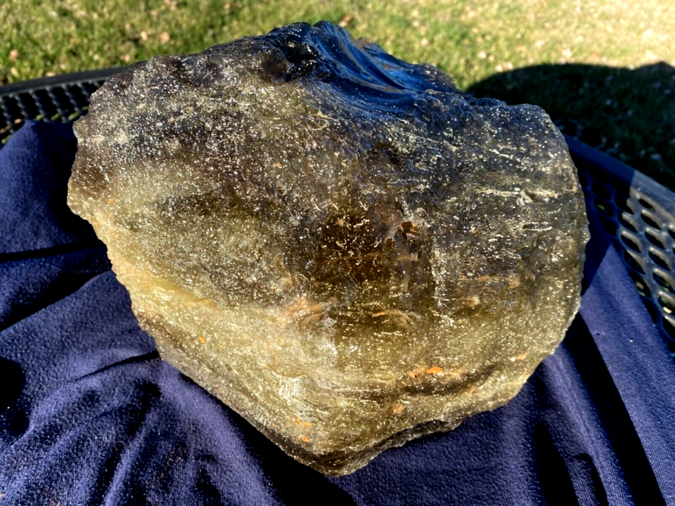Libyan Desert Glass Meteorite Tektite impact specimen( 18 Kg ...