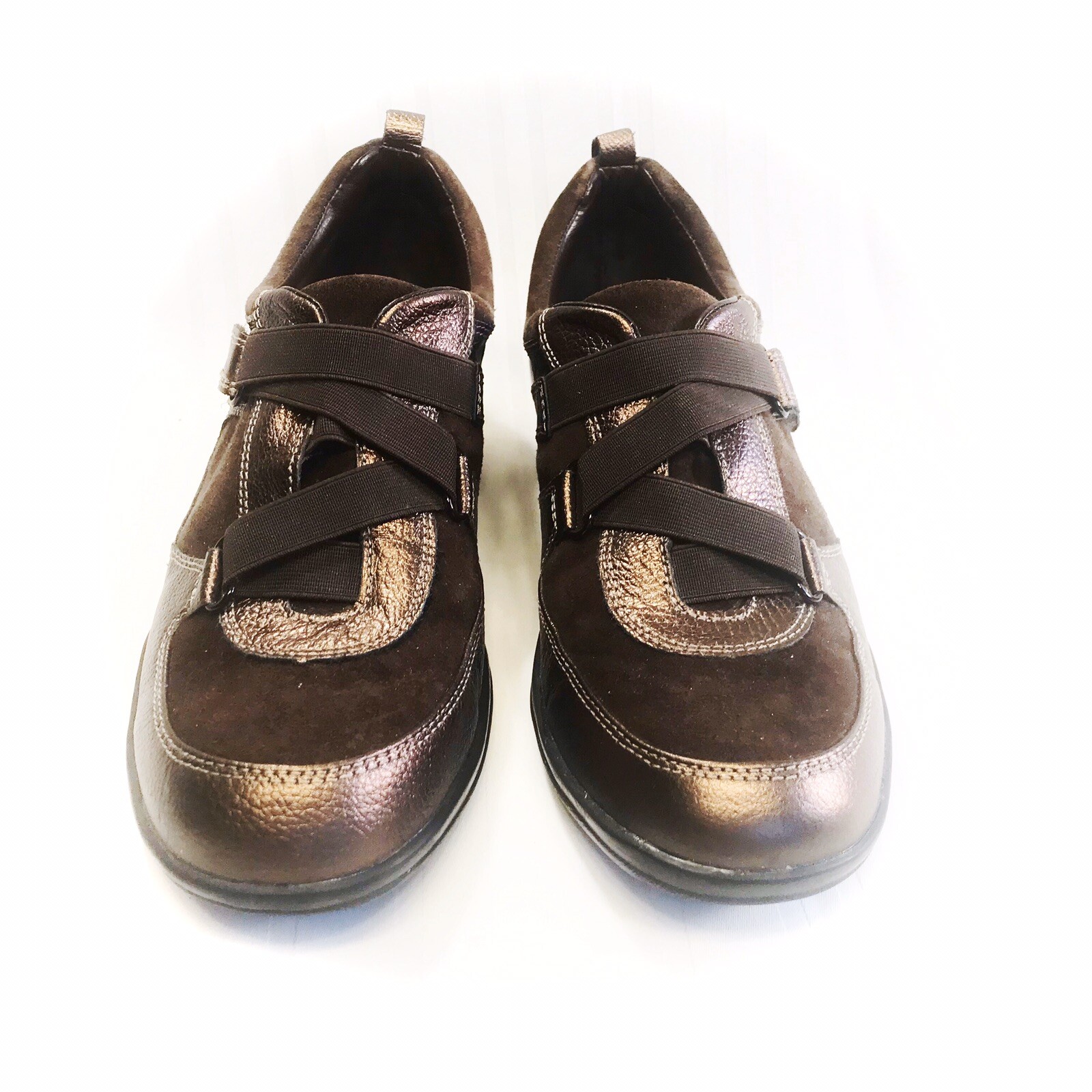 SoftSpots Women’s Leather Suede Comfort Slip-on Shoes Alice 751590 Size ...