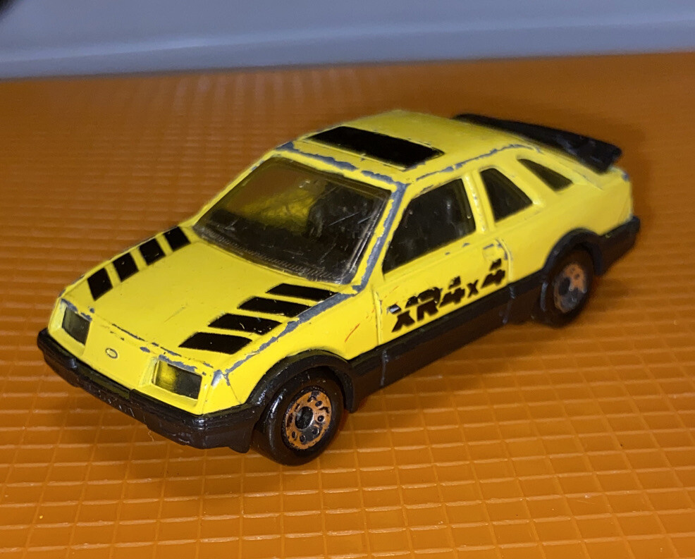 Vintage 1983 Matchbox Ford Sierra XR4i XR4x4 Rare Original Old Car ...