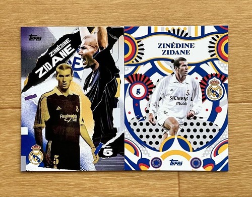 Topps Real Madrid Zinedine Zidane Insert Card | eBay