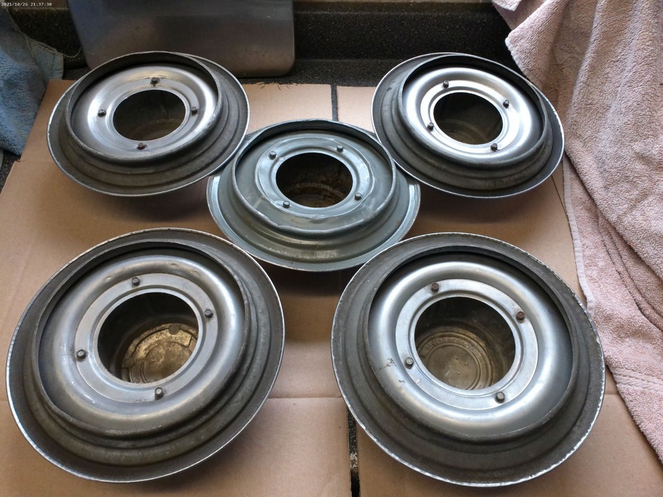 Wheel Center Caps 5 GM Chevy Rally Derby Caps Camaro Chevelle Nova SS ...