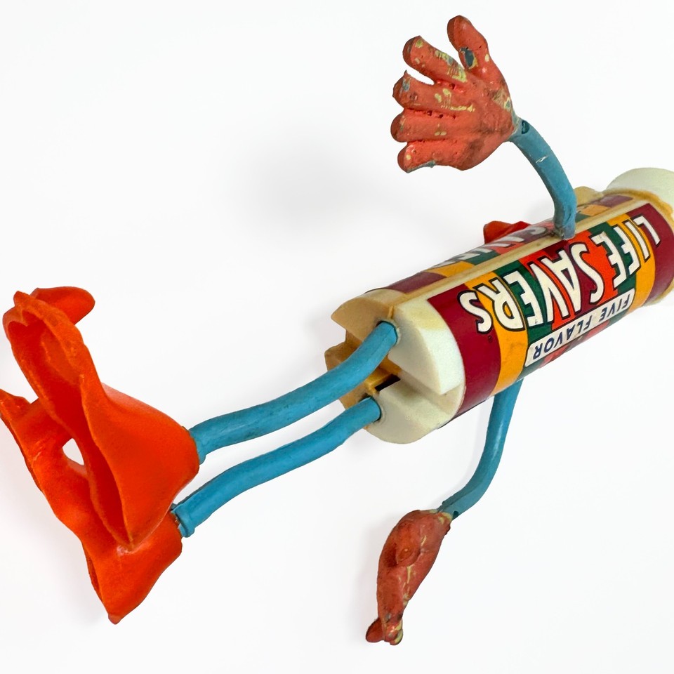 Lifesavers Candy Bendy Doll Figure 7" – Hong Kong Vintage 1970s VERY ...