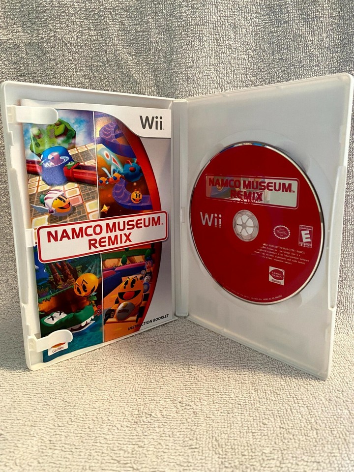 Nintendo Wii Namco Museum Remix 14 Games In All! - Very Good Condition ...