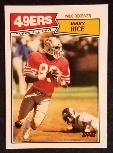 1987 Topps #115 Jerry Rice All Pro San Francisco 49ers (HOF) NM-MINT | eBay