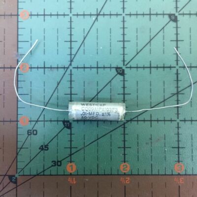 .01uF 50v 1% WEST CAP AXIAL FILM CAPACITOR Polystyrene CQ09A1PA103F3 ...