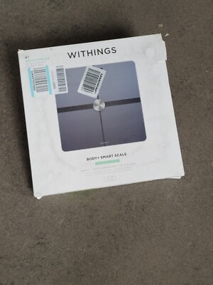 WITHINGS BODY+ BODY COMPOSITION + SMART WI-FI SCALE BLACK CLINICALLY ...